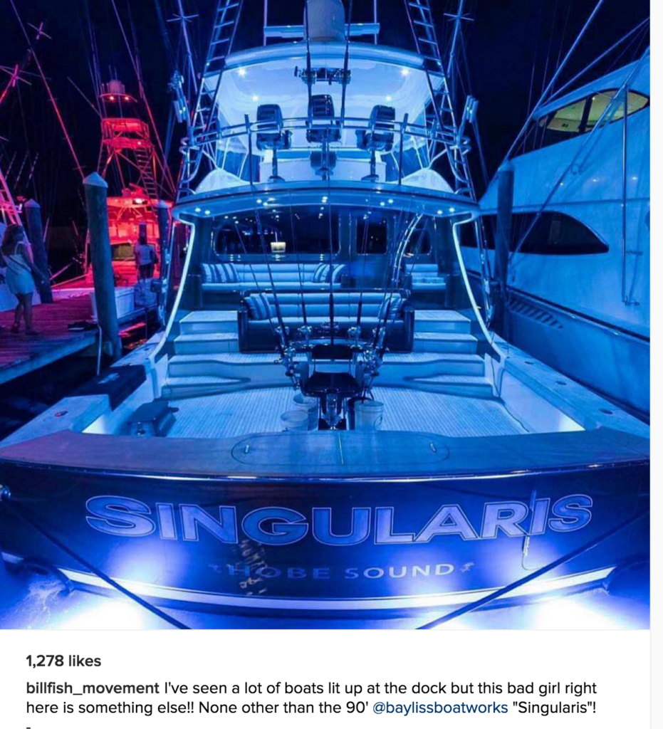 Singularis at the Docks - Bayliss Boatworks