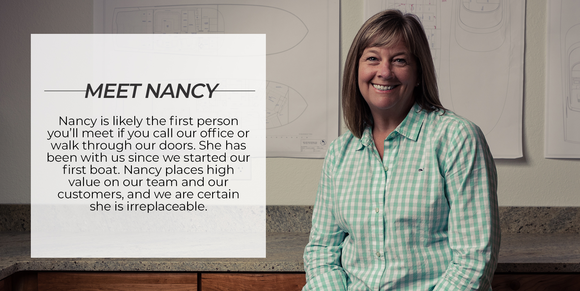 MEET NANCY - Bayliss Boatworks