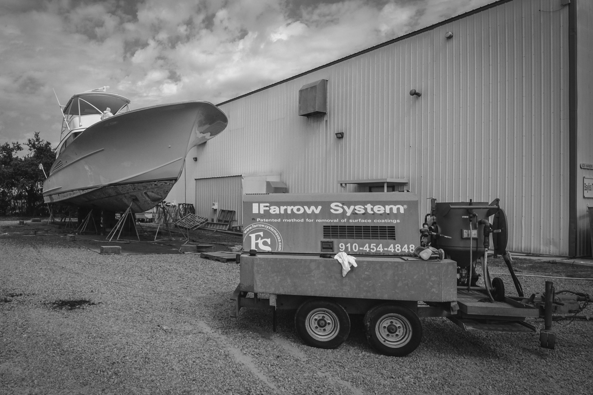 Bayliss Boatworks Equipment - Behind the Scenes of Boat Building