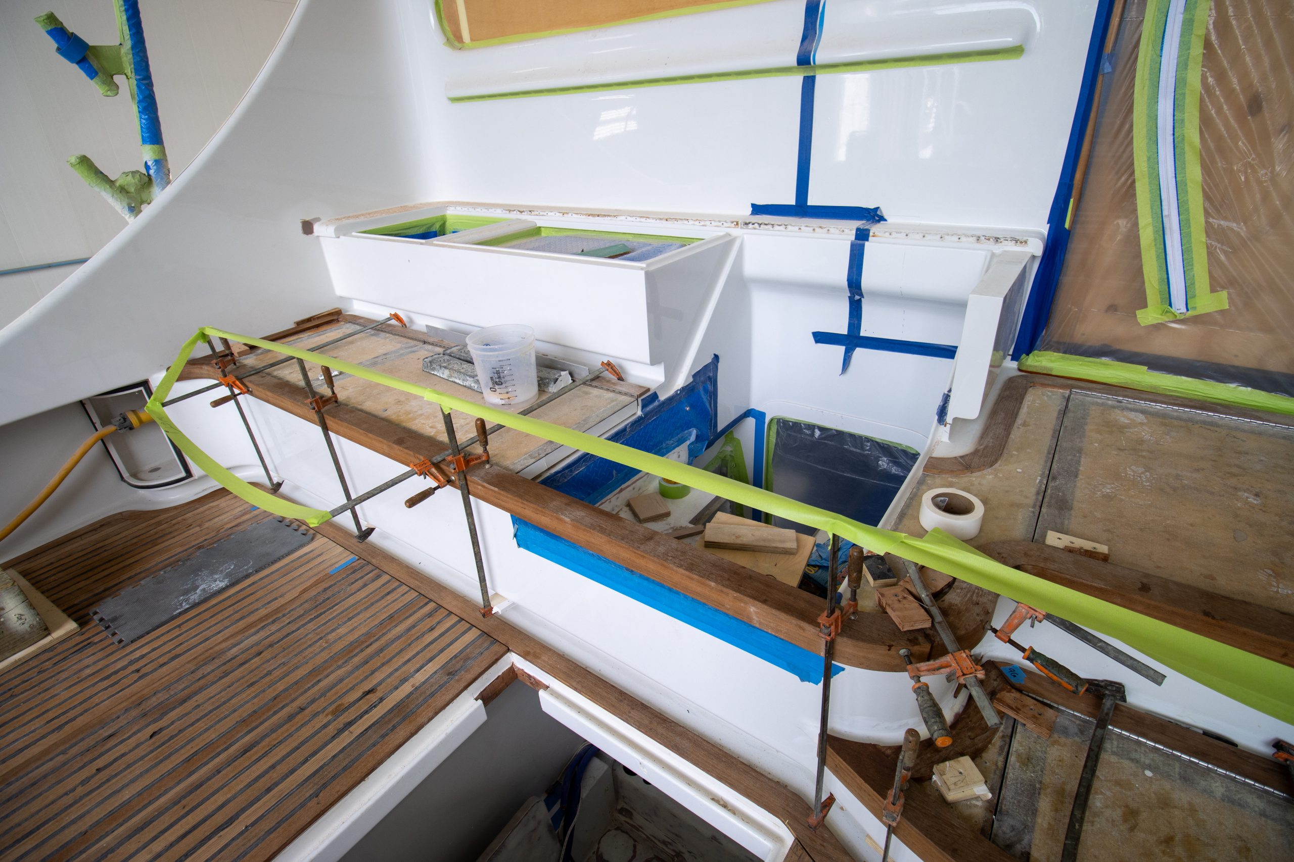 Progress Photos August 1st - Bayliss Boatworks